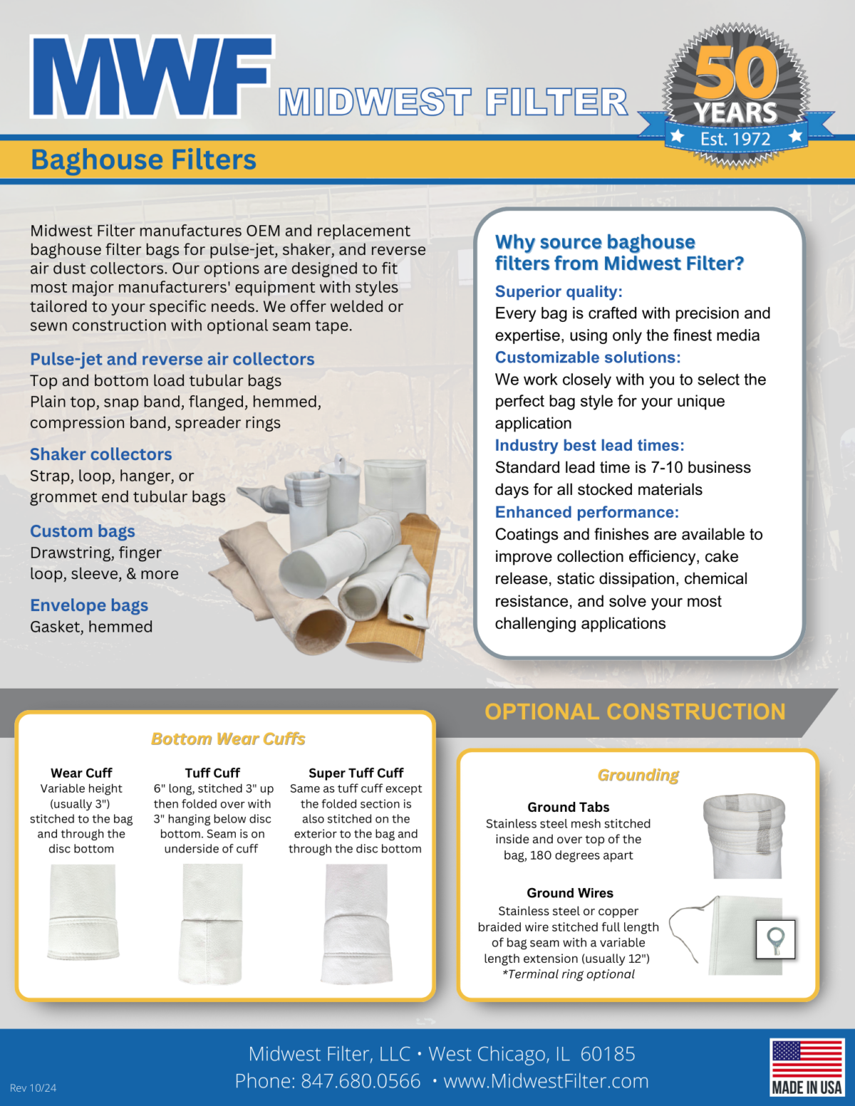 Filter Bags - Midwest Filter LLC